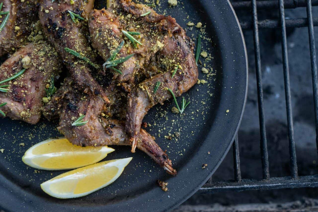 Grilled Garlic and Herb Rabbit - Modern Huntsman